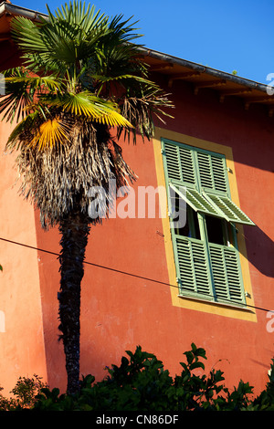 France, Alpes Maritimes, Menton, Garavan, district de Foucher de Careil ...
