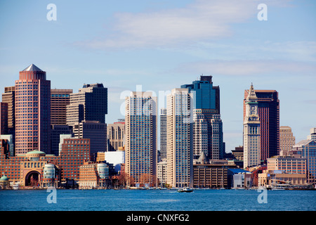Toits de Boston Massachusetts STREET MA VILLE PAYSAGE URBAIN DE ...