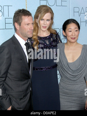 Aaron Eckhart, Nicole Kidman, Sandra Oh New York premiere de 'Lapin ...