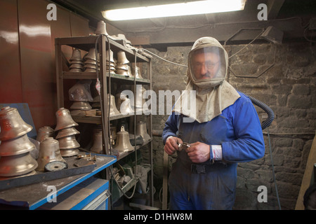La fonderie de cloches, Villedieu les poeles, Normandie, France Photo ...