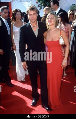 (Dpa) - beau gosse d'Hollywood Brad Pitt et de sa fiancée Jennifer ...