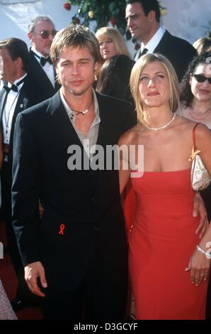 (Dpa) - beau gosse d'Hollywood Brad Pitt et de sa fiancée Jennifer ...