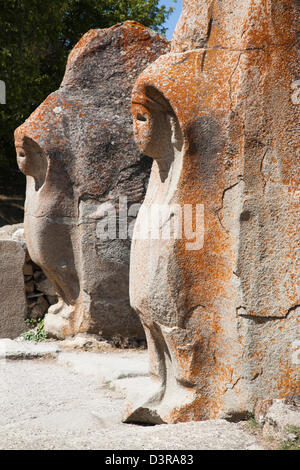 Sphinx gate, zone archéologique, alacahoyuk, hattusha, région du centre ...