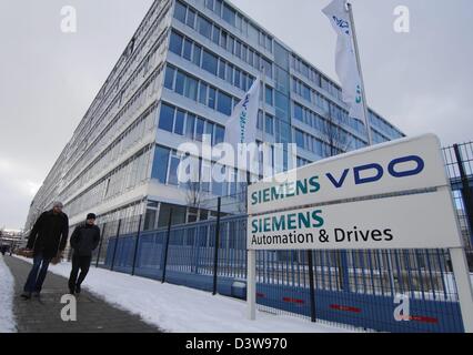 Le siège de Siemens VDO, représenté à Regensburg, Allemagne, vendredi, 26 janvier 2007. La ...