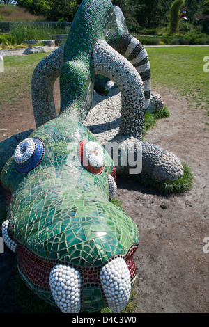 Nikigator sculpture de l'artiste Niki de Saint Phalle à Balboa Park ...