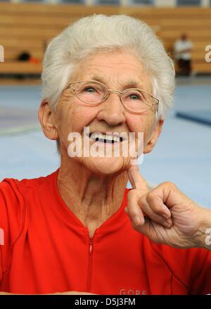 86 ans, Johanna Quaas, la plus ancienne gymnaste du monde, est ...