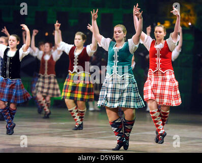 Les spectacles de danse écossaise au cours de la 'Musique' Ecosse Show ...