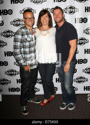 Le directeur général d'Outfest Kirsten Schaffer avec l'actrice Tori ...