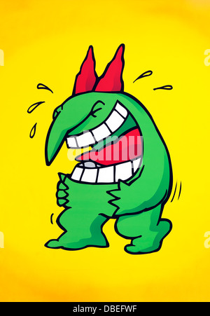 Victor, mascotte du Festival Juste pour rire Photo Stock - Alamy