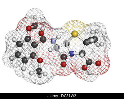 Meticillin d'antibiotiques bêta-lactamines (classe), la structure ...