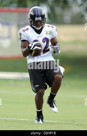 02 Août 2010 : la sécurité des Ravens de Baltimore Tom Zbikowski (28 ...