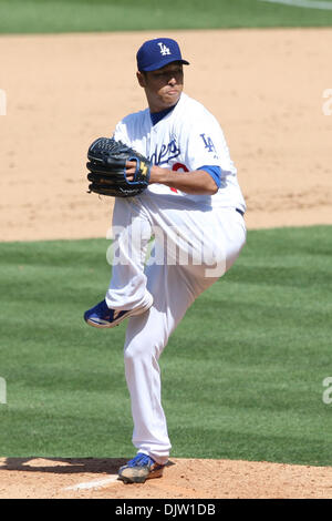 02 Mai 2010 : pichet # 52 Dodgers George Sherrill emplacements pendant ...