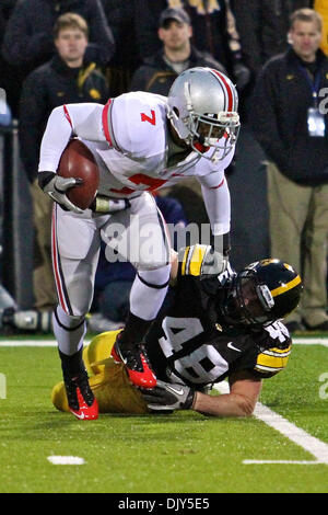 20 novembre 2010 - Iowa City, Iowa, United States of America - Ohio ...