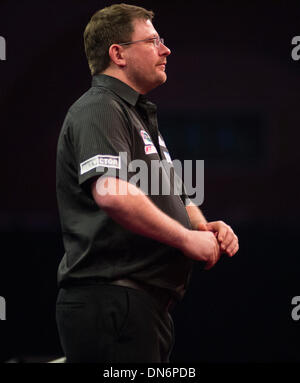 Darren Webster en action contre Niels Zonneveld (non photographié) le ...