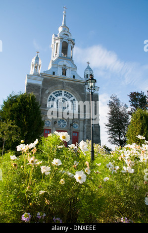 Village de Saint-Sauveur, laurentides Québec Canada Photo Stock - Alamy