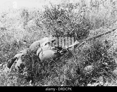 Dead German soldier WWI Photo Stock - Alamy
