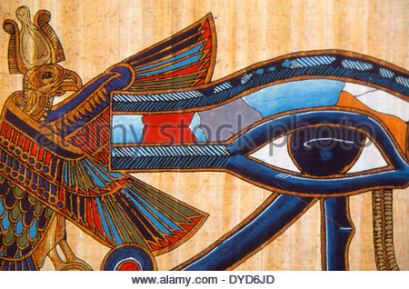 L'oeil d'Horus est un ancien symbole égyptien de la protection, pouvoir ...