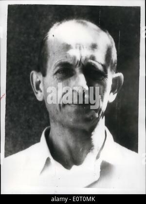 Juin 06, 1960 - PREMIER PORTRAIT D'Adolf Eichmann DEPUIS LA CAPTURE PAR ...