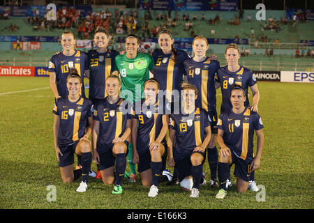Australia women's soccer team, top from left, Dianne Alagich, Sally ...