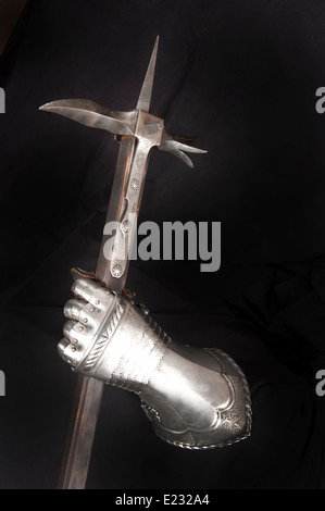 Protection des mains chevalier médiéval. Armure de protection de l ...