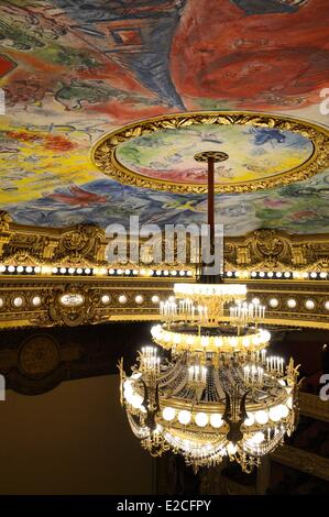 Marc Chagall Fresco à l'Opéra de Paris - Palais Garnier - France Photo ...