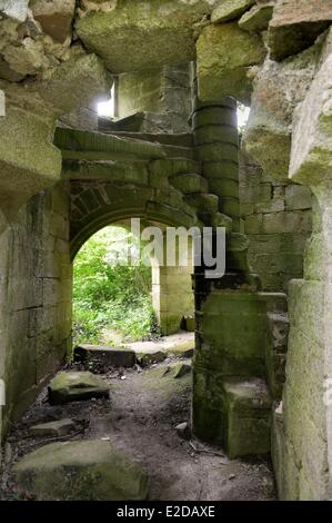 Finistere Pont Aven Nizon Rustephan château ancien manoir du 15e et 16e ...