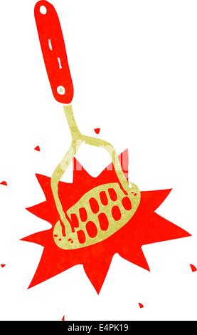 Cartoon pilon à pommes de terre Image Vectorielle Stock - Alamy