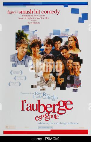 L'Auberge espagnole, Kevin Bishop, Kelly Reilly, Romain Duris, Barnaby ...