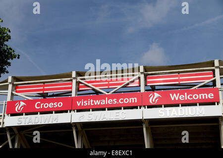 Le terrain de cricket SWALEC Stadium Glamorgan Cardiff Sophia Gardens ...