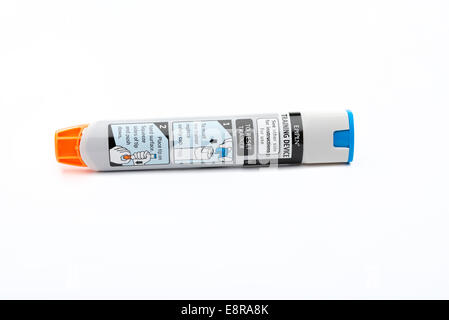 L'épinéphrine adrénaline Epipen stylo injecteur d'urgence pour l ...