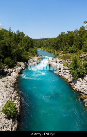 Turquie Antalya Koprulu Canyon du fleuve le petit village de Selge les ...