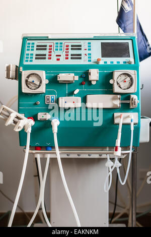 Une machine d'hémodialyse dialyseur ou dans une salle d'hôpital Photo ...