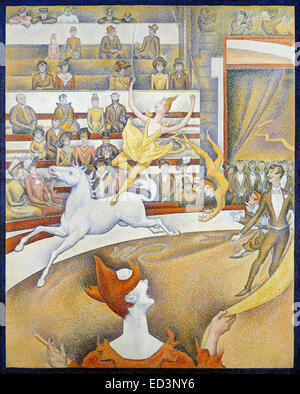 Le Cirque de Georges Seurat, Musée d'Orsay, Paris, France Photo Stock ...
