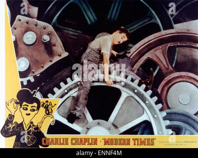 Les temps modernes, USA, 1936 aka : Moderne Zeiten, Regie : Charles ...