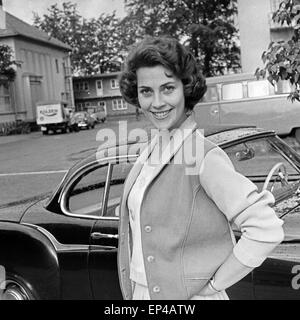 Schauspielerin und Tänzerin Maria Litto, Deutschland 1950er Jahre ...