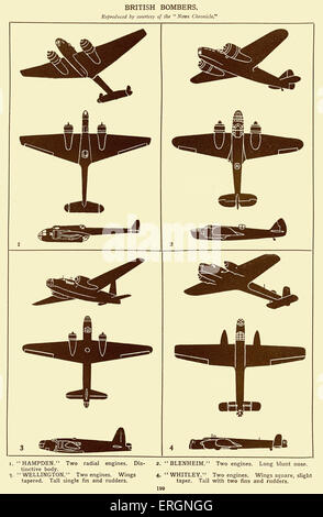 WW2 - bombardier britannique RAF 'Wellington' et bombe 900kg Photo ...
