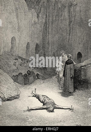 Dante Divina Commedia - Enfer - XXIII Canto -où Les hypocrites sont ...