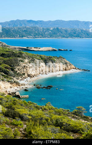 La Grèce, Rhodes, Monolithos, Cap fourni, Fourni-Beach Photo Stock - Alamy