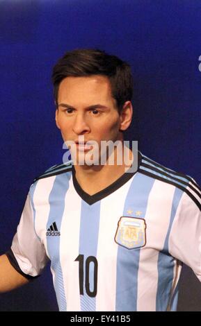 Lionel Messi's wax figure dévoilement chez Madame Tussauds comprend ...