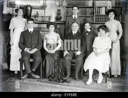 Photographie Ancienne vers 1915, Marie Josephine Hannon et ses filles ...