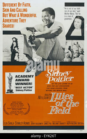 Lis des champs - 1963 - L'affiche de film Photo Stock - Alamy