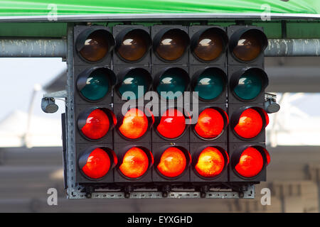 Feux de départ de course de Formule 1 Banque D'Images, Photo Stock ...