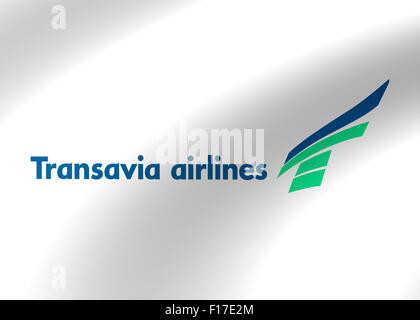 Transavia Airlines icône symbole du drapeau emblème logo sign Photo ...