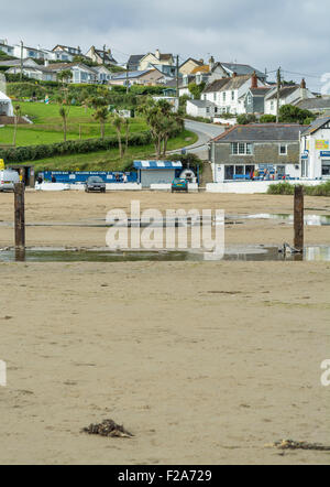 Polzeath, Cornwall, Royaume-Uni 7 septembre 2016. Tôt le matin sur un ...