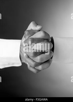 Les mains, les doigts, du concept, de l'Union européenne, la solidarité ...
