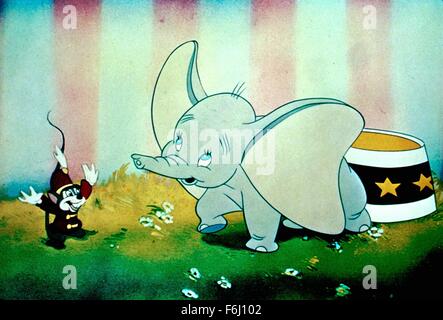1941, le titre du film : DUMBO, Directeur : BEN SHARPSTEEN, Studio ...