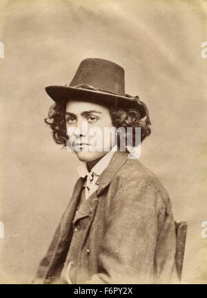 Modèle avec un costume traditionnel ciociaro, Gerano, Italie Photo ...