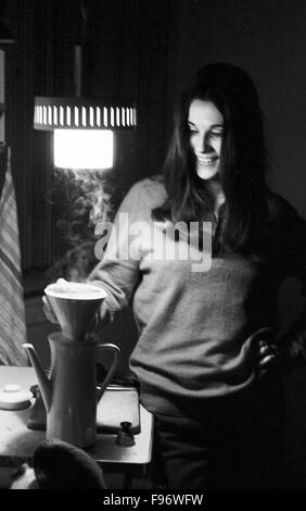 Deutsche Schauspielerin Renata Höfer, Deutschland 1960 er Jahre. L ...