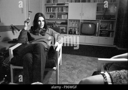 Deutsche Schauspielerin Renata Höfer, Deutschland 1960 er Jahre. L ...