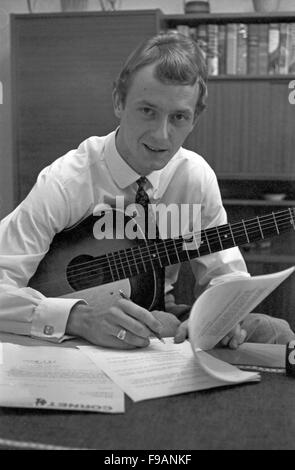 Der Sänger Jay Walker à München, Deutschland 1960 er Jahre. Singer Jay ...